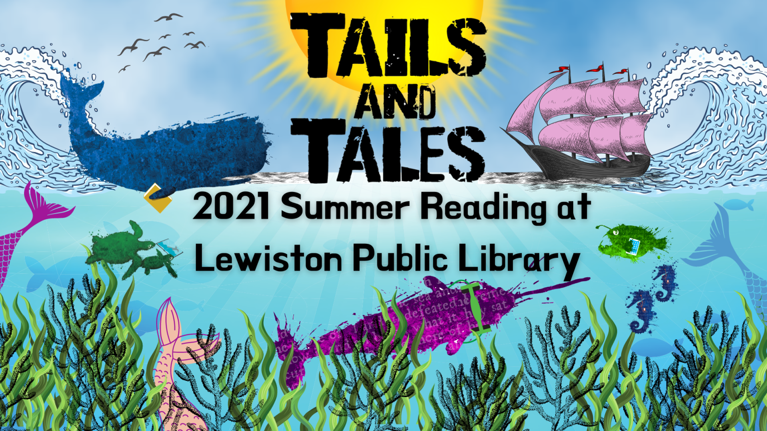 2021 Summer Reading at LPL! // Lewiston Public Library, Maine