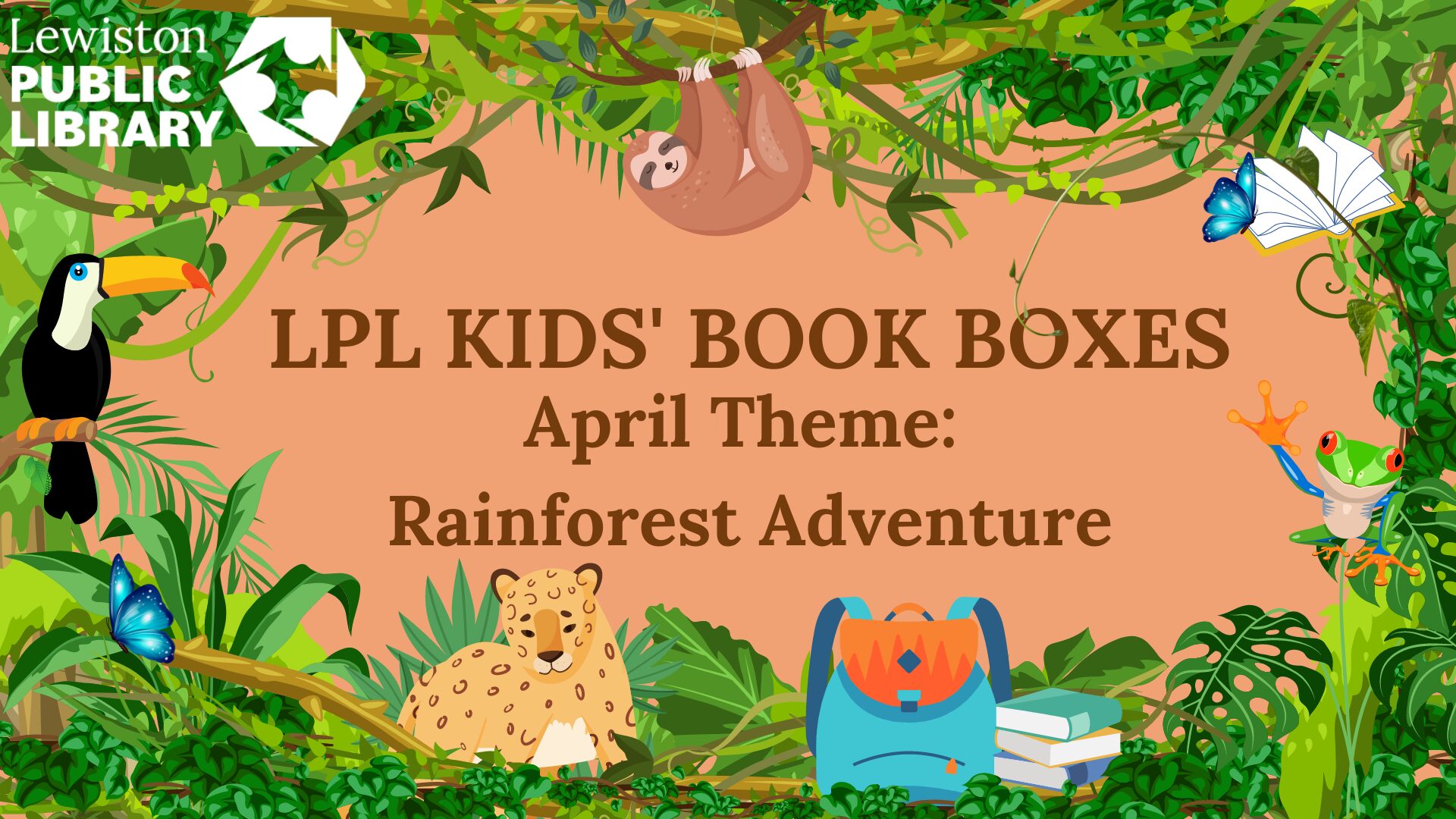 LPL KIDS’ BOOK BOXES // Lewiston Public Library, Maine