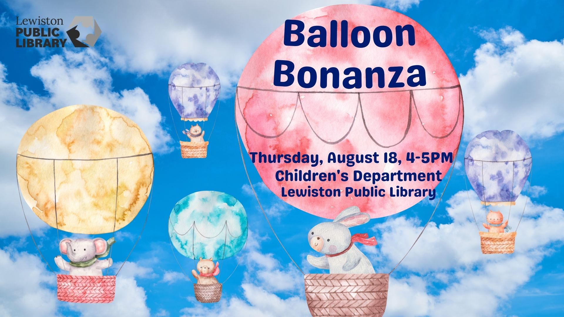 Balloon Bonanza // Lewiston Public Library, Maine
