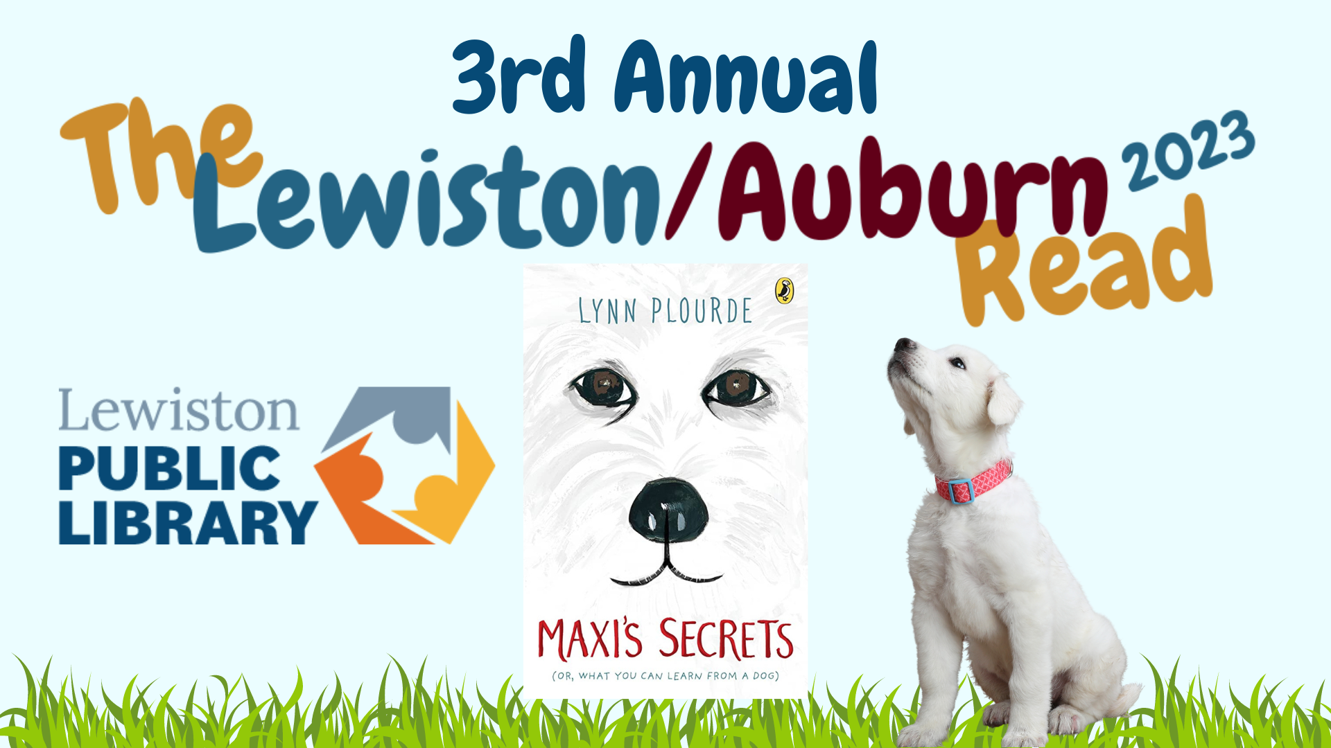 LEWISTON/AUBURN COMMUNITY READ 2023 // Lewiston Public Library, Maine