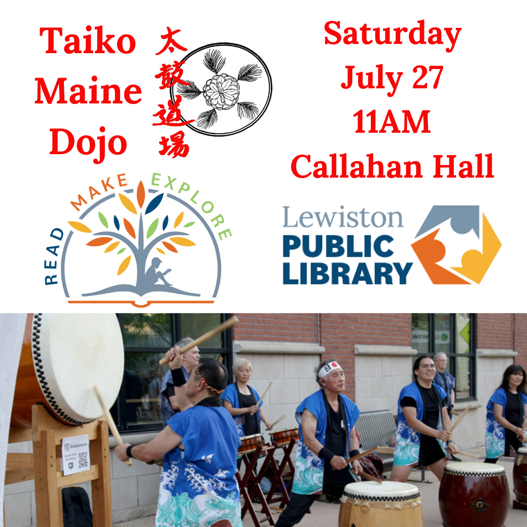 Taiko Maine Dojo // Lewiston Public Library, Maine